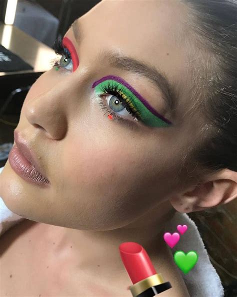 Gigihadid Via Victorialynbeauty Instagram Stories Make Up By Erin