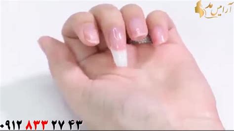 کلیپ کاشت ناخن ژله ای آموزش جدیدترین مدل لاک زدن نماشا