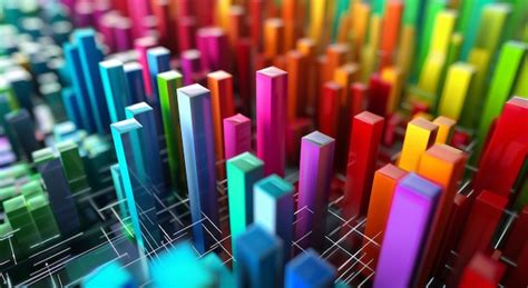 Premium Photo Chart Graph And Info Graphics D Design For Data