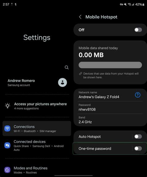One Ui 6 Brings One Time Passwords For Mobile Hotspots