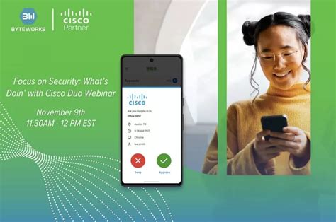 Maximize Security With Cisco DUO MFA Join Our Webinar