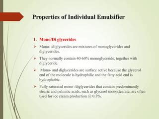 Emulsifier And Tm Dc 514 Pptx