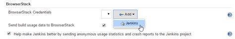 Jenkins 6 BrowserStack Integration Automated Cross Browser Testing