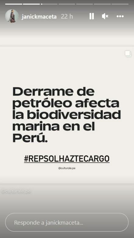 Derrame De Petróleo Janick Maceta Exige A Repsol Que Se Haga
