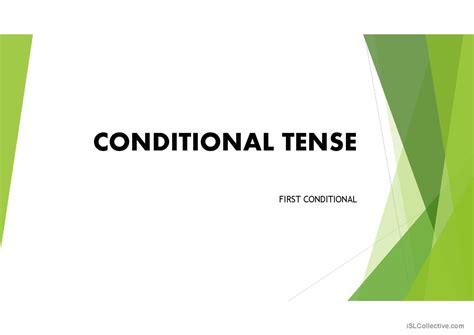 Conditional Type 1 Translatio English ESL Powerpoints