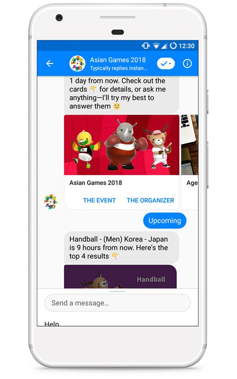Event Chatbot — Probotdev