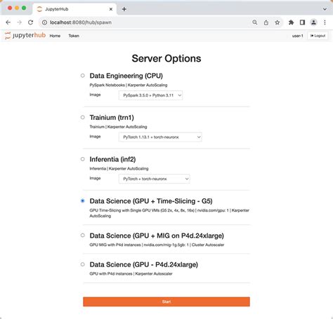 Jupyterhub Custom Server Options Drop Down Menus Zero To Jupyterhub