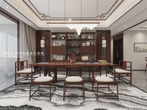 新中式——择木创建表现z75900409 站酷zcool