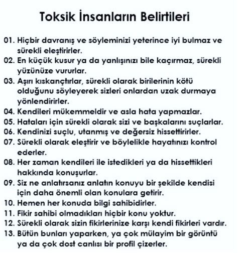 Eğitim Toksik İnsanların Belirtileri 01 Hiçbir Davranış Ve