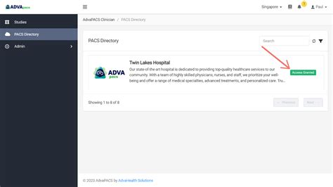 Requesting Access To Data Advapacs Clinician Portal Docs