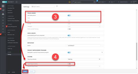 KB8022 Export Logs To Syslog Server From ESET PROTECT On Prem