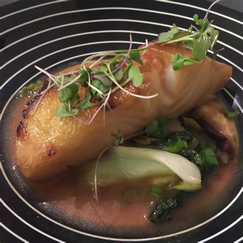 Miso And Soy Chilean Sea Bass Recipe Allrecipes