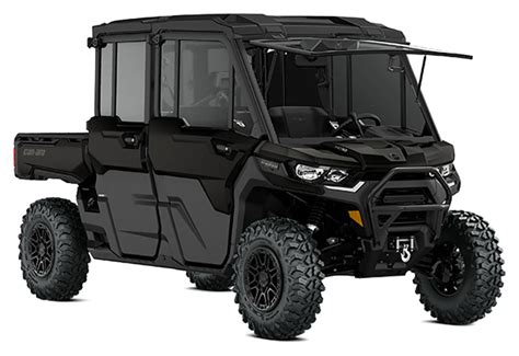 New 2025 Can Am Defender MAX Lone Star CAB Stealth Black Utility
