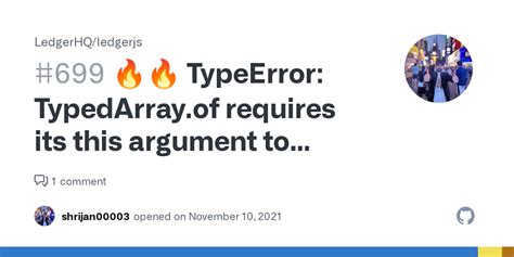 Typeerror Typedarray Of Requires Its This Argument To Subclass A Typedarray Constructor