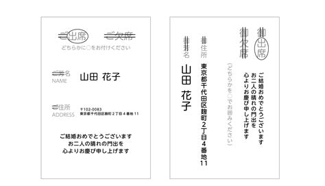 【コラム】結婚式招待状の返信マナーと書き方 Tocoche