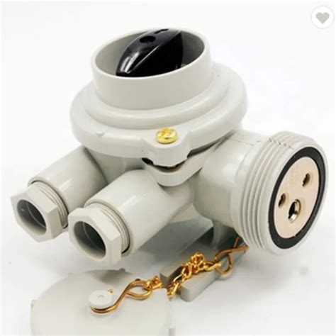 Marine Impa Code 792882 Synthetic Resin Receptacle With Swith Industry Power Adaptor 3 Pin