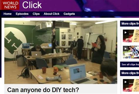 Nottingham Hackspace On Bbc Click Nottingham Hackspace