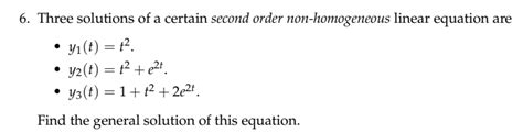 6 Three Solutions Of A Certain Second Order