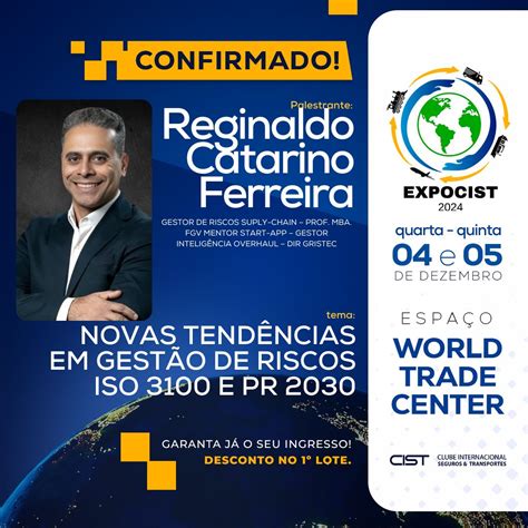 Expocist2024 Reginaldocatarinoferreira Gestãoderiscos Iso3100