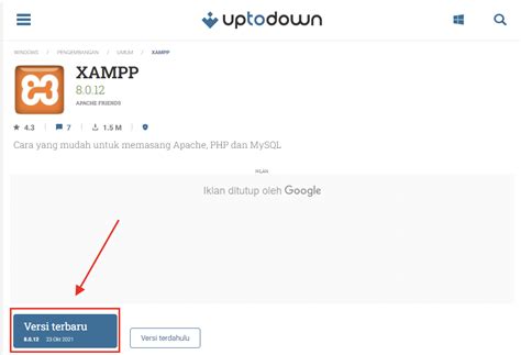 Cara Install Xampp Terbaru Di Windows Pesona Informatika