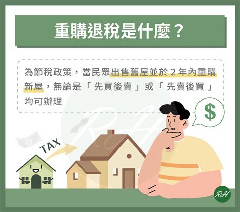 重購退稅限制有哪些？5大申請重點全介紹！ 榮華行銷理財中心