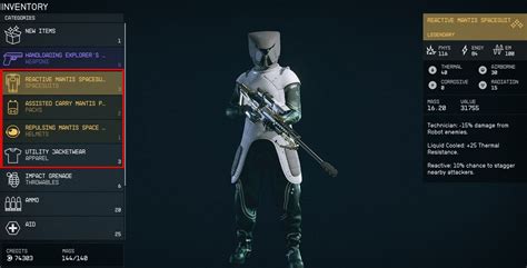 Complete Starfield Armor Guide Deltias Gaming
