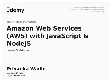 Priyanka Wadle On Linkedin Aws Javascript Nodejs Cloudcomputing Continuouslearning