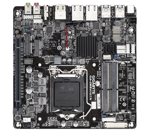Gigabyte Intros Imb410tn Thin Mini Itx Motherboard Techpowerup