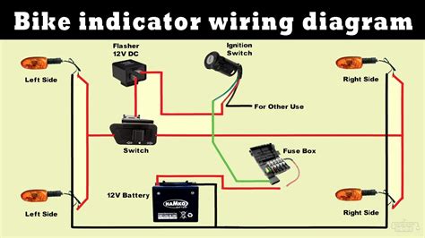 Bike Flasher Circuit Diagram A Simple Flasher Light Circuit