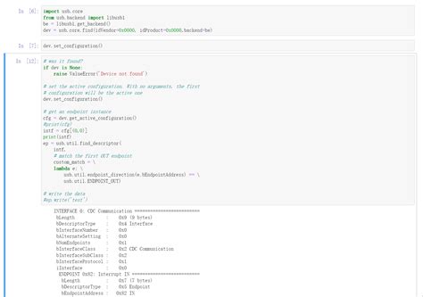 Usb Util Find Descriptor Return NoneType Pyusb Pyusb Discussion