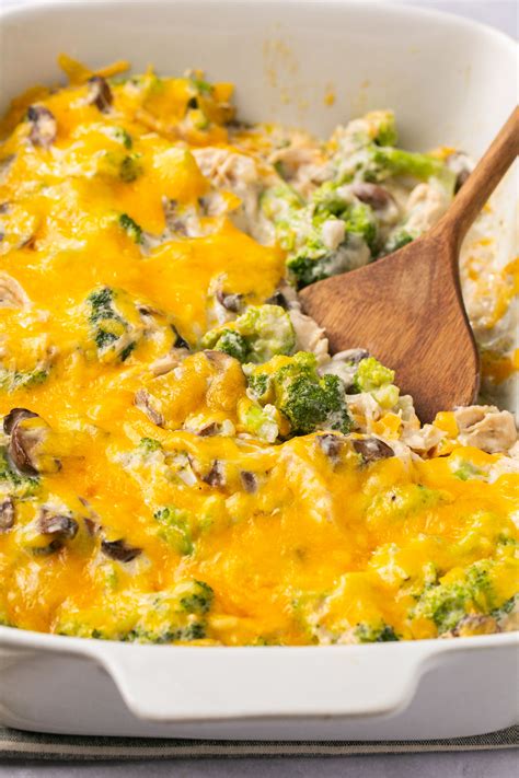 Easy Homemade Low Carb Chicken Broccoli Casserole With Mayo Lauren