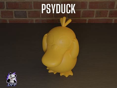 Psyduck Pokemon 3d Print Generation One T For Geeks T For Gamers