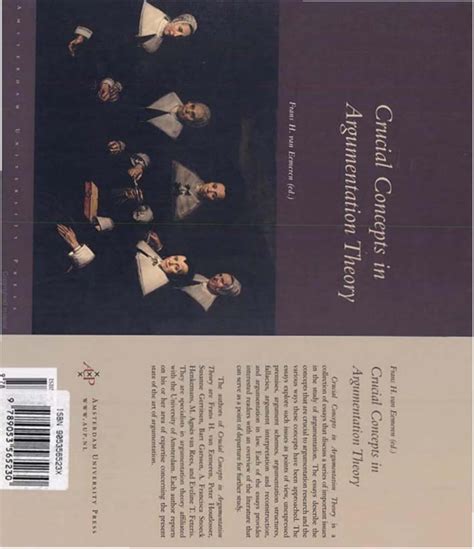 Pdf The Handbook Crucial Concepts In Argumentation Theory