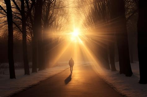 Journey Into Light Photography Photo Premium Ai Generated Image