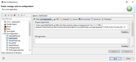 Run Configuration For Passing Call Parameters In Eclipse Download Scientific Diagram