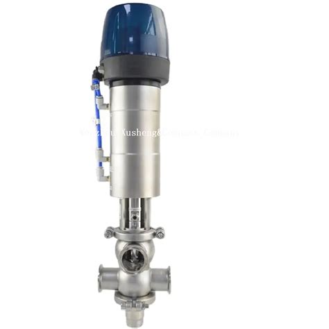 Xusheng Sanitary Stainless Steel Single Seat Pneumatic Intelligent