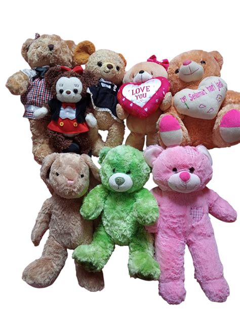 Teddy Bear Softoys Plush Hobbies And Toys Toys And Games On Carousell