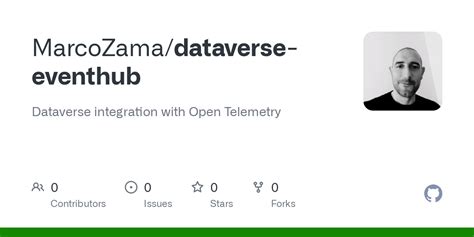 github marcozama dataverse eventhub dataverse integration with open