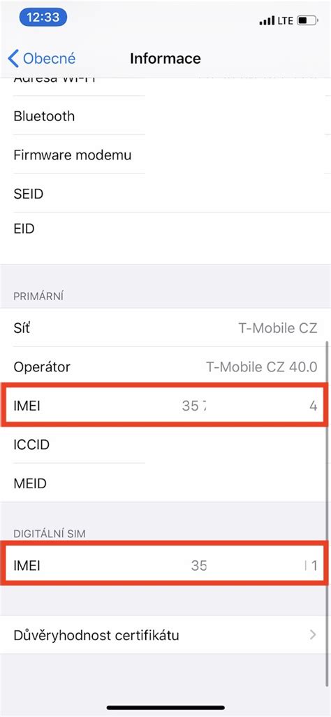 Jak Na IPhonu Zjistit IMEI LSA Magazine