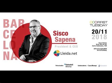 First Tuesday Barcelona Con Sisco Sapena De Youtube