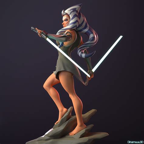 Ahsoka Tano Star Wars Multi Version Sfw Nsfw Stl 3d Model 3d Printable
