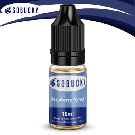 Raspberry Syrup By Sobucky Super Aromas Taste It
