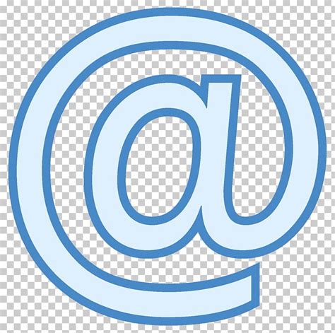 Email Address Computer Icons Internet At Sign Png Clipart Area At