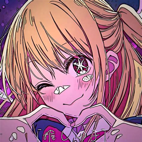 Ruby Hoshino Icon ꕥ Эскизы персонажей Мультфильмы Аниме девушка