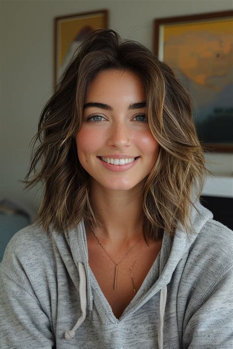 Medium Shag Haircut Women Haircuts