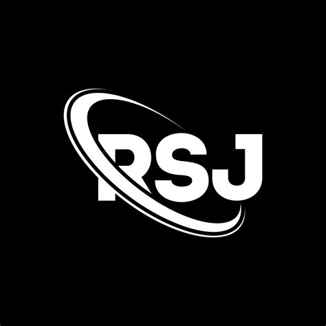 Logotipo De Rsj Carta Rsj Diseño Del Logotipo De La Letra Rsj