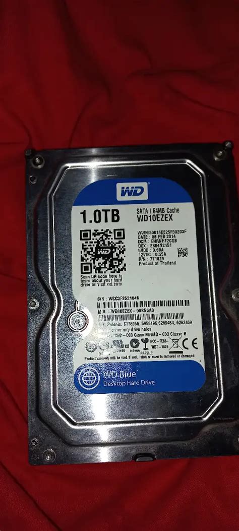 Western Digital Caviar Blue WD10EZEX SATA 3.0 3.5 1 TB Harddisk ...