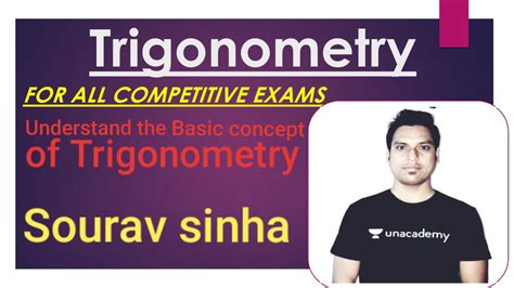 Cat And Other Mba Entrance Tests Trigonometry Lesson 5 In Hindi