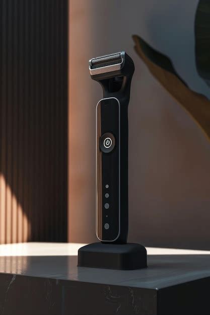 Modern Smart Razor With Digital Display And Autoadjusting Blades For