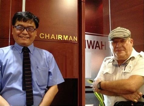 Clement Wong Director Of Sunwah Beverages And Mr Frederic Nguyen